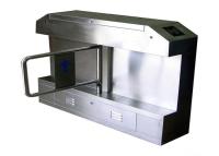 China 1.2m 304 Stainless Steel Dry Contact Swing Turnstile Gate with 180° Swing Angle and 25 Persons/Minute Flow Rate for sale