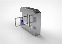 China 1.2m 304 Stainless Steel Dry Contact Swing Turnstile Gate with 180° Swing Angle and 25 Persons/Minute Flow Rate for sale