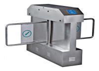 China Brushless Motor Swing Arm Barrier Access Control System - DC 24V, 1200×280×980mm, 20-25 Persons/Minute for sale
