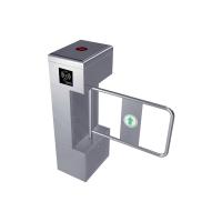China 304 Stainless Steel Anti-Breakthrough Pedestrian Swing Gate with 180° Rotation and 30 Persons/Minute Flow Rate for sale