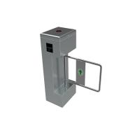 China 304 Stainless Steel Anti-Breakthrough Pedestrian Swing Gate with 180° Rotation and 30 Persons/Minute Flow Rate for sale