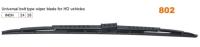 China 24 Inches 28 Inch Windshield Wiper Blades Universal Bolt Wiper Blade For HD Vehicles for sale