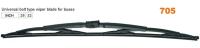 China Buses Universal Bolt Type Windshield Wiper Blades 18 Inch–32 Inch Wiper Blades for sale