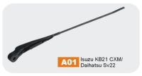 China Black Windshield Wiper Arm For Isuzu KB21 CXM Daihatsu SV22 for sale