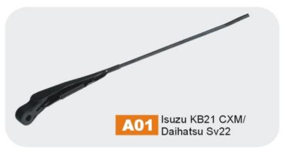 China Black Windshield Wiper Arm For Isuzu KB21 CXM Daihatsu SV22 for sale