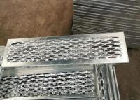 China Custom Crocodile Mouth Anti Skid Metal Sheet Silver Channel 120mm-1000mm Various Lengths for sale