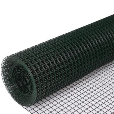 China 15m Length PVC Welded Wire Mesh Waterproof Durable For Birds Cage Farm Fence Iron Wire Fencing Hardware Cloth for sale