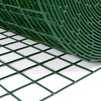 China 9 Gauge PVC Galvanized Welded Fencing Net 3 X 3 Welded Wire Mesh for sale