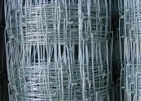 China 8Ft Tall Square Galvanized Fixed Knot Wire Mesh Farm Fence For Cattle Sturdy Long-Lasting for sale