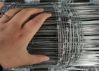 China Square Hole Galvanized 100m Australia Farm Fixed Knot Field Fence For Livestock Farming for sale