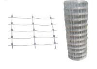 China Farm Fence / Farm Fence Post 6inch Hole Spacing Zinc Coating Fence Panels for Security 50m Length for sale