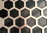 China Powder Coated Perforated Stainless Steel Mesh Sheet With Variable Hole Diameter for sale