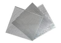 China Customizable 304 Stainless Perforated Sheet with Powder Coating Finish for Precision Engineering for sale