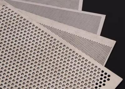 China Customizable 304 Stainless Perforated Sheet with Powder Coating Finish for Precision Engineering for sale