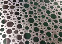 China 304 Stainless Perforated Sheet Metal Round / Square Holes 7%-83% Open Area Customizable ISO Certified for sale
