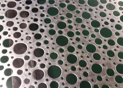 China 304 Stainless Perforated Sheet Metal Round / Square Holes 7%-83% Open Area Customizable ISO Certified for sale