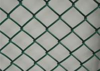China 8 Foot Boundary Wall Pvc Coated Industry Galvanized Chain Link Fence Hot Dipped for sale