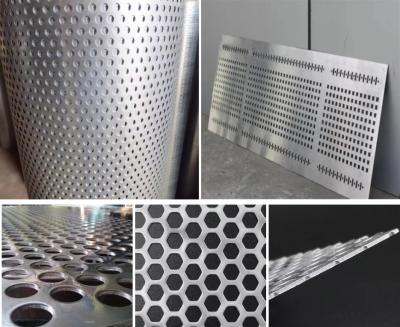 China 304 Stainless Steel Punching Metal Sheet Perforated Metal Mesh With Various Patterns Punching Hole Mesh for sale