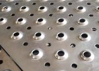 China Traction Crocodile Mouth Anti Slide Plate Anti Skid Metal Plate For Stairs And Floors for sale