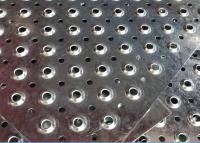 China Perforated Anti Slip Stainless Steel Plate Crocodile Mouth Slip Resistant for sale