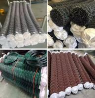 China 6ft Chain Link Wire Mesh Security Garden Metal Fences 100 Feet for sale