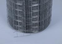 China Smooth Surface Silver Electro Galvanized Welded Wire Mesh Rolls 10-15g Zinc Coating for sale