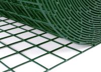 China Corrosion Resistant Pvc Coated Wire Mesh Fencing Rolls 12 Gauge Galvanized Surface for sale