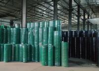 China Green Color Pvc Coated Welded Wire Mesh Panels Galvanized Low Carbon Steel Q195 Grids for sale