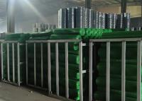 China Customizable Green PVC Coated Welded Wire Mesh Rolls Low Carbon Steel Q195 Free Samples for sale