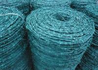 China Corrosion Protected Barbed Wire 1.6 - 3.2mm Wire Diameter for Fence Single Twist Weaving for sale
