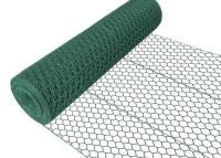 China Flexible Pvc Coated Hexagonal Wire Mesh Chicken Wire Galvanized Corrosion Resistant In Various Colors for sale