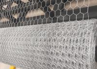 China Customizable Silver Pvc Coated Hexagonal Wire Mesh Zinc Coated 20-60g/m2 for Various Applications for sale