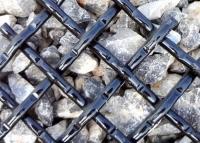 China High Tensile 65mn 45# Manganese Steel Iron Wire Woven Quarry Rock Square Hole Crimped Wire Mining Screen Mesh for sale