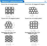 China Custom Aluminium Perforated Sheet Laser Knurling Cutting with Iron Pallet Packing Methods and Sample for sale
