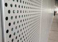 China Laser Cutting Metal Panel Decorative Perforated Metal Curtain Wall for sale