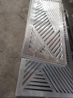 China Painting Partition Wall Decorative 304 Perforated Stainless Steel Sheet Metal Panels for sale