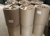 China Temperature Resistant Stainless Steel Welded Mesh Panels Rolls 1/4