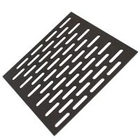 China Lightweight 304 Stainless Perforated Sheet Soundproof Fireproof Air Flow 10ft Length for sale