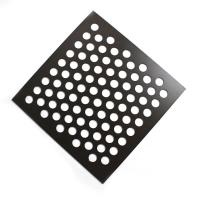 China Lightweight 304 Stainless Perforated Sheet Soundproof Fireproof Air Flow 10ft Length for sale