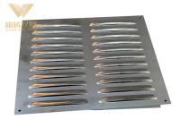 China Air Vent 304 Stainless Perforated Sheet SS304 Louver Punch Metal Plate With Designed Perforated Patterns for sale