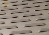 China Customized Color 304 Stainless Perforated Sheet Ventilation Galvanized Stamping Steel Air Vent Grille Cover for sale