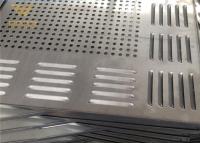 China Stainless Steel Ventilation Perforated Punch Metal Stamping Square Air Vent Grille Cover for sale