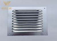 China Customized Size 304 Stainless Perforated Sheet Light Aluminum SS304 Louver Punch Metal Mesh Heating Ventilation for sale