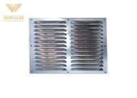 China Customized Color 304 Stainless Perforated Sheet Galvanized Steel Punch Plate Louvers With Metal Net for sale