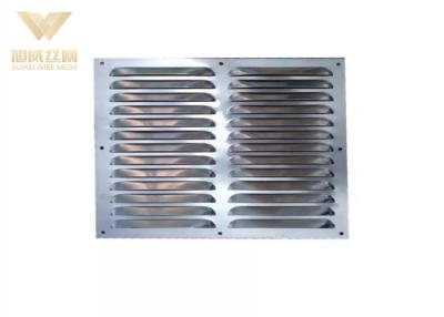 China Customized Color 304 Stainless Perforated Sheet Galvanized Steel Punch Plate Louvers With Metal Net for sale