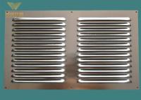 China Stainless Steel 304 Punch Or Press Brake Press Perforated Sheet Metal Louvers for sale