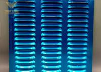 China Stainless Steel Galvanized Steel Perforated Punch Plate Panel Louvers With Metal Net for sale