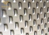 China Rainproof Blind 304 Stainless Perforated Sheet Metal Square Louver Punch Plate With Metal Net Sound Isolation Ceilings for sale
