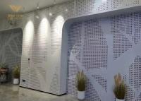 China Round Hole Aluminum Perforated Sheet Both Outdoor Or Interior for sale