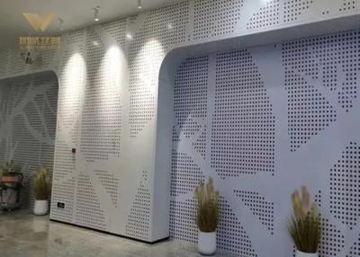 China Round Hole Aluminum Perforated Sheet Both Outdoor Or Interior for sale